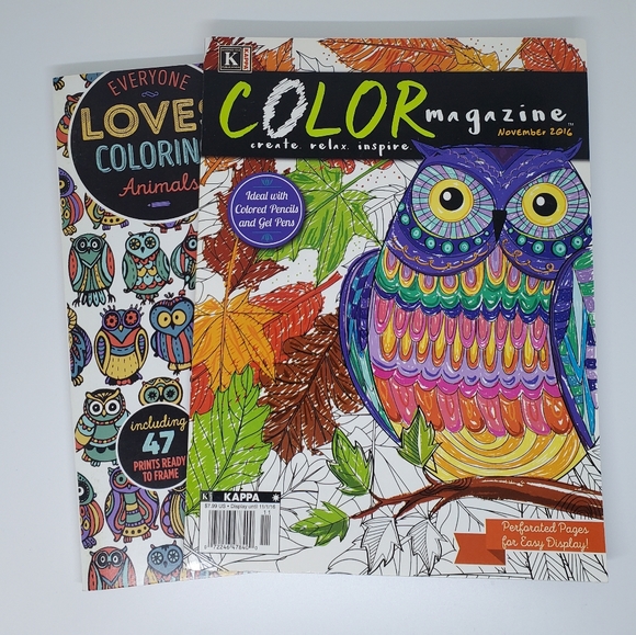 Art | 2 Adult Coloring Books | Poshmark